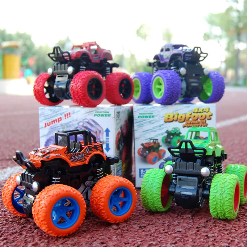Diecast Car Toy 4 Wheel Inertia Switch Power Off-Road Diecast Toy ...