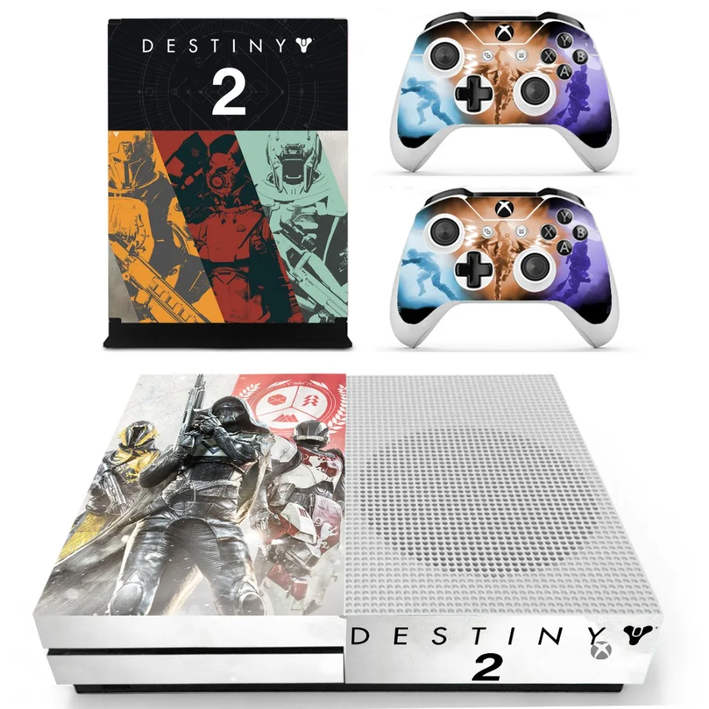 Destiny 2 Skin Sticker for Xbox One S Console and Controllers Vinyl ...