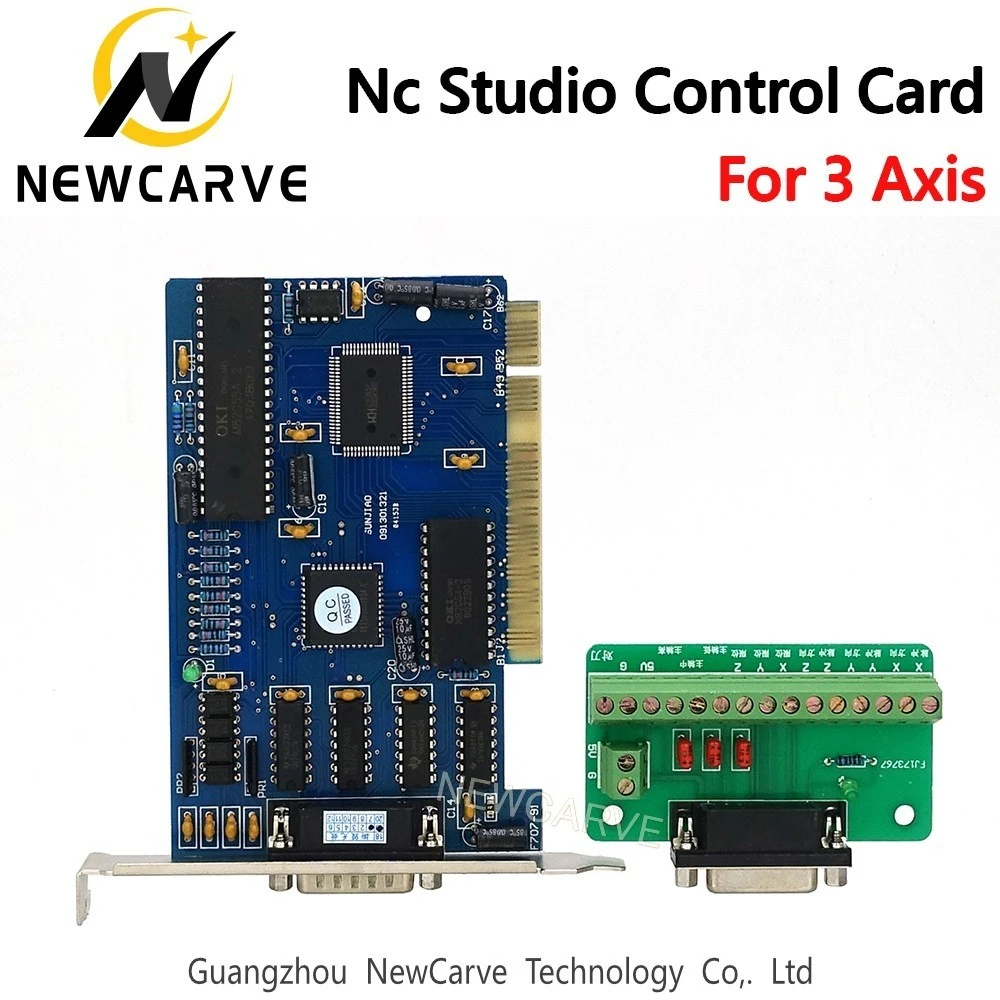 Cnc Ncstudio 3 Axis Controller Breakout Board Control Card For Cnc Router Ncstudio V5 5.4.49/5.5 ...