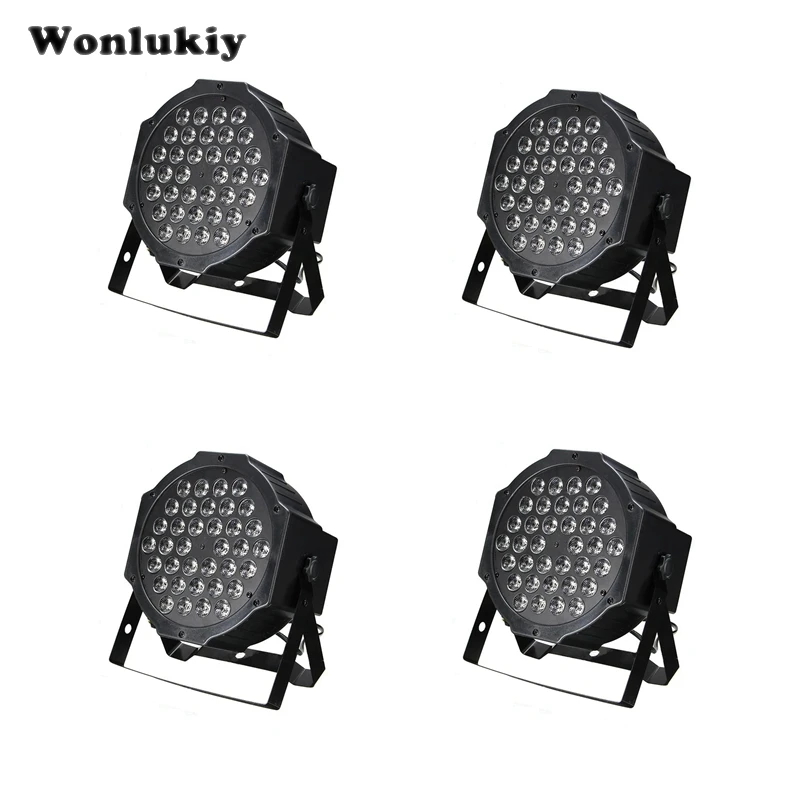 Wonlukiy AC 110V / 220V EU US Plug LED Stage Light 36*1W With DMX512 ...