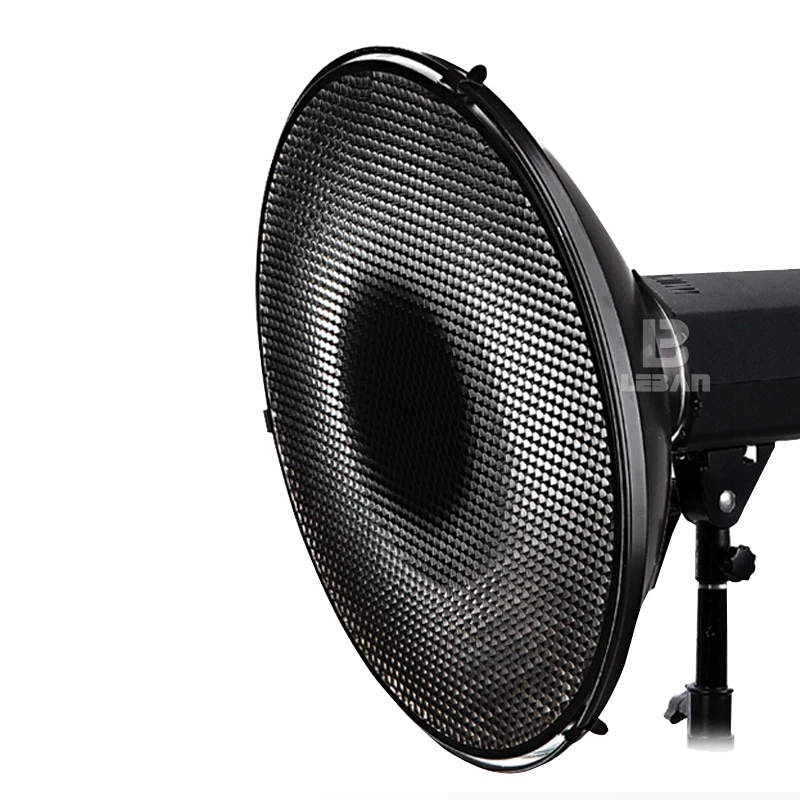 Godox 55cm / 22" Studio White Beauty Dish Bowens Mount + Honeycomb Grid ...