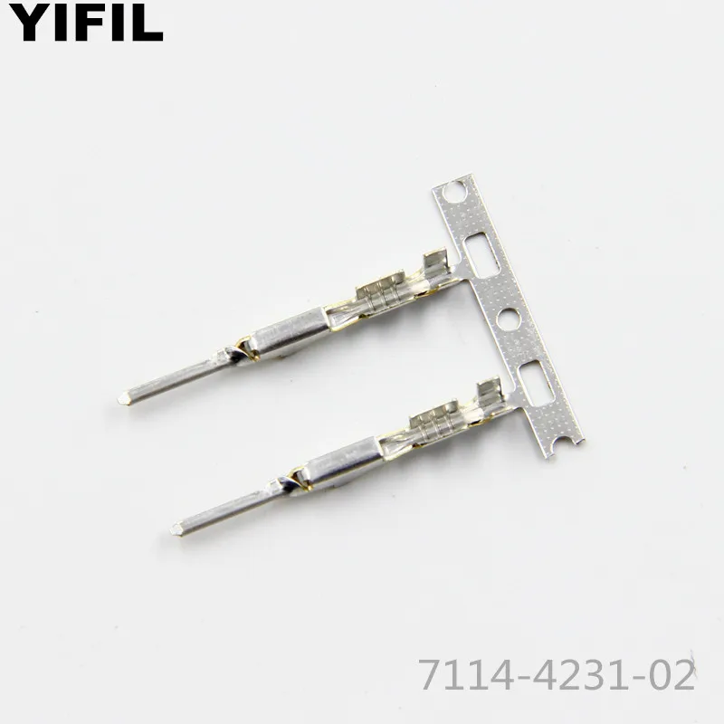 100/500/1000ピース/ロット圧着端子 (ピン) 修理ワイヤー7114 4231 02|ケーブル、アダプタ & ソケット| - AliExpress