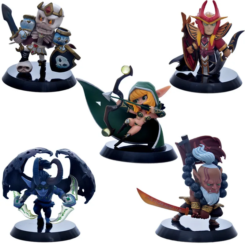 Aliexpress.com : Buy 5pcs dota 2 figurine pudge toys set lot 2016 New ...