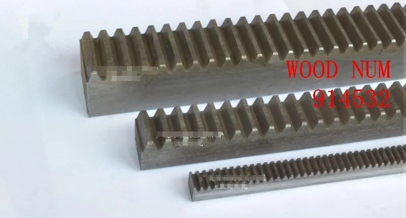 4.0 mod 40*40*1000 mm Precision Gear rack Toothed rack 4 mold-in Gears ...