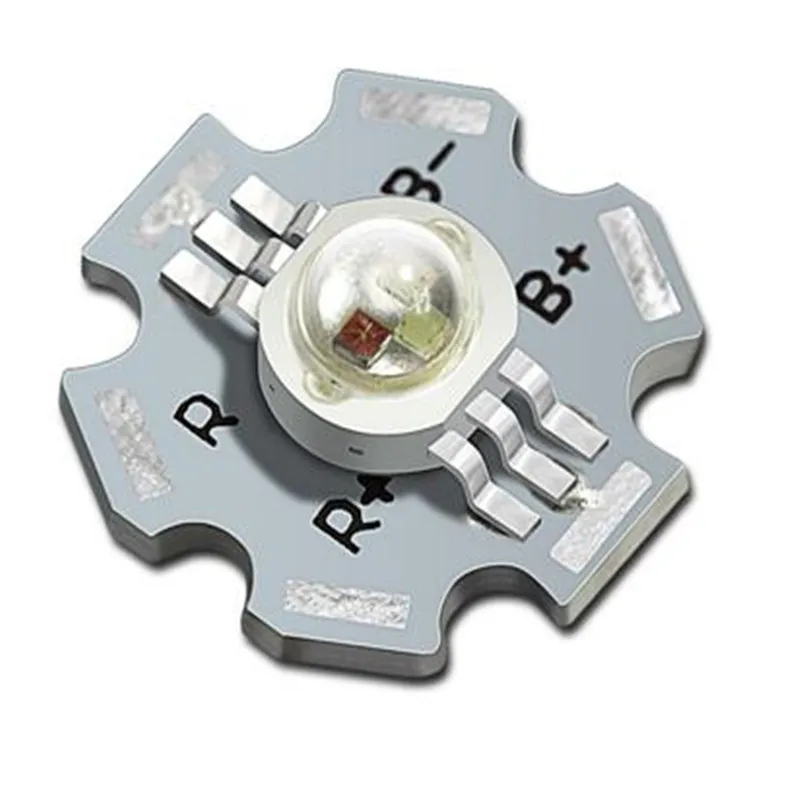 9W-3W-LED-RGB-High-power-LED-bead-Lamp-45mil-Chip-Six-Pins-stage-lamp ...