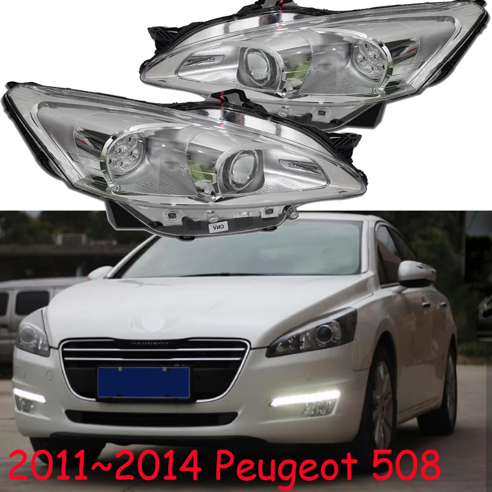Video-for-Peugeot-508-headlight-2011-2014-HID-LED-Halogen-508-fog-light ...