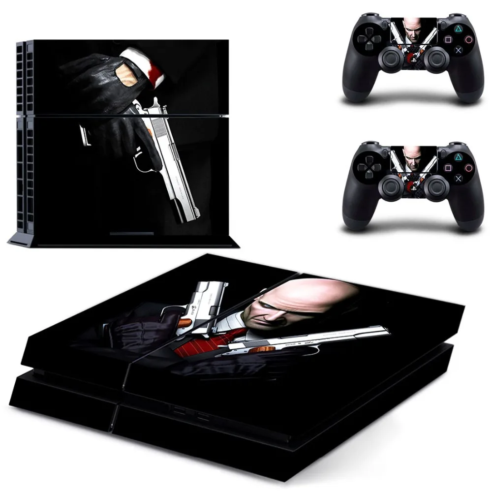 Hitman Skin Sticker for PS4 Console - ConsoleSkins.co