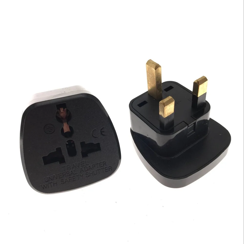 Multifunctional EU/AU/US to UK Plugs Adapter Power Converter Plugs 3 ...