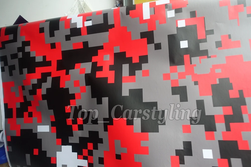 Red Urban Digital Camo