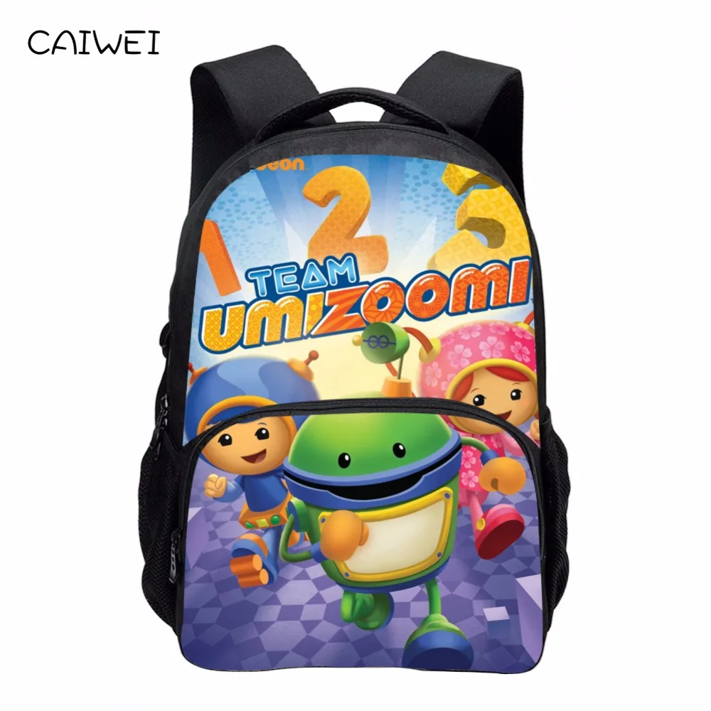 Mochila equipe umizoomi dos desenhos animados, meninos, 2018, nova moda ...