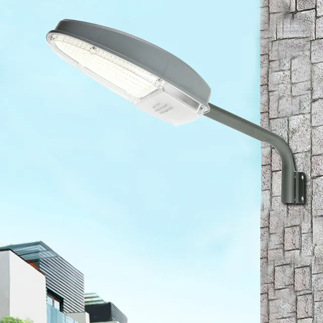 30W Light Sensor 2400LM 144 LED Street Light Garden Road Light Outdoor ...