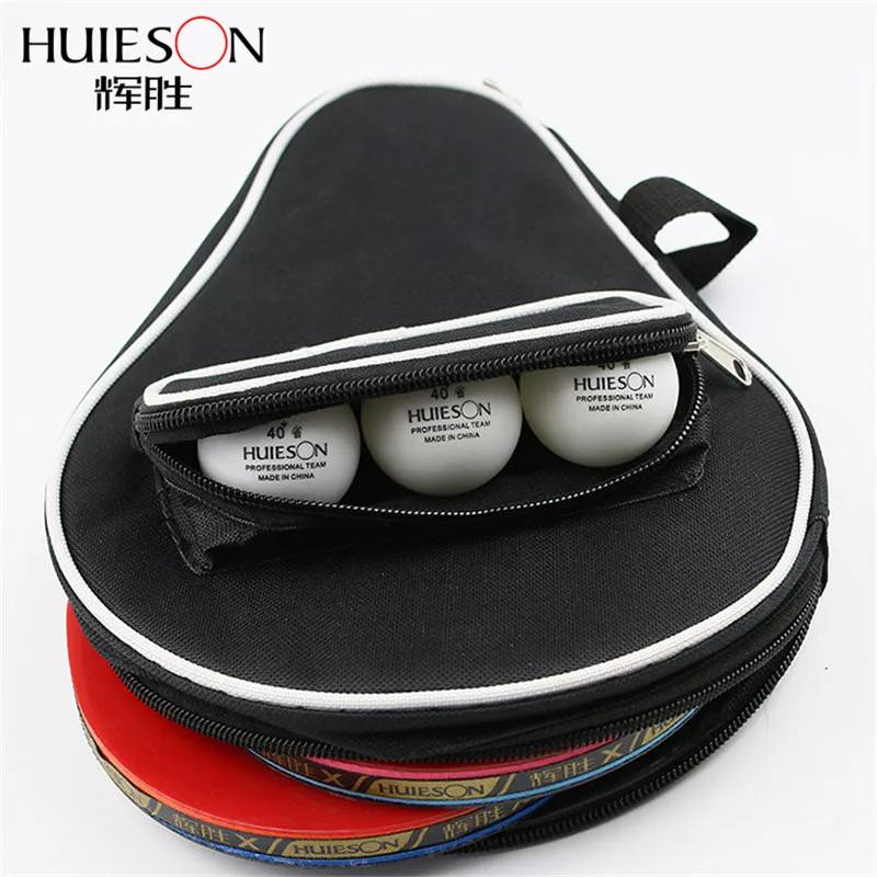 Huieson Super Size Gourd Shape Table Tennis Racket Container Bag for 2 ...