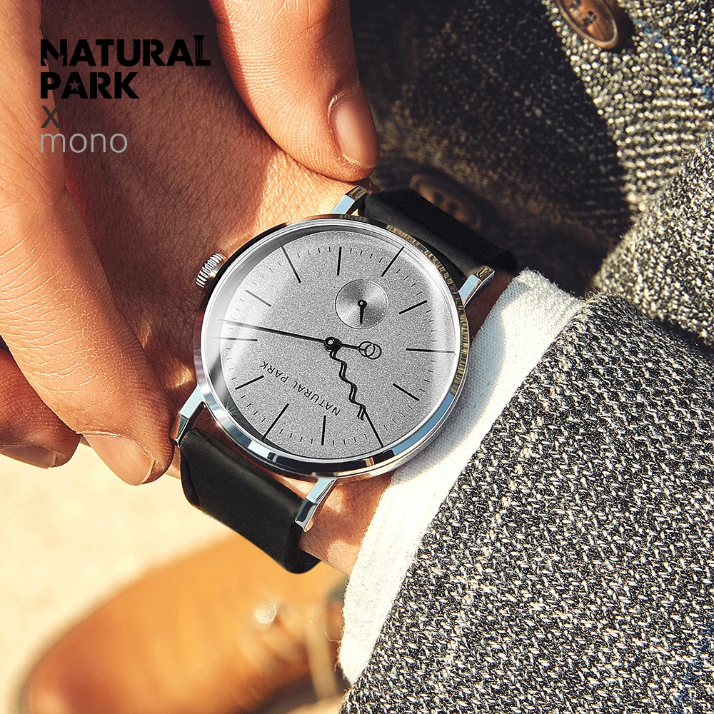 NATURAL-PARK-Ultra-thin-Fashion-Male-Wristwatch-Silica-gel-Watchband ...