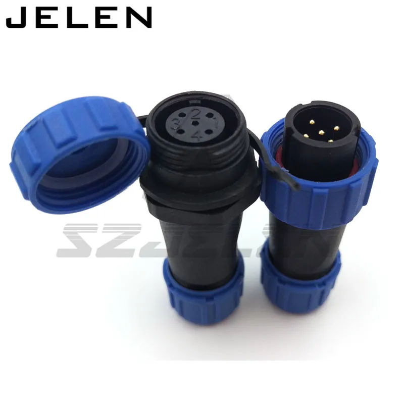 SP13-IP67-5-pin-waterproof-connector-Waterproof-connector-plug-socket ...