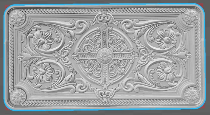 digital file STL format file for CNC 3D relief carving engraving can ...