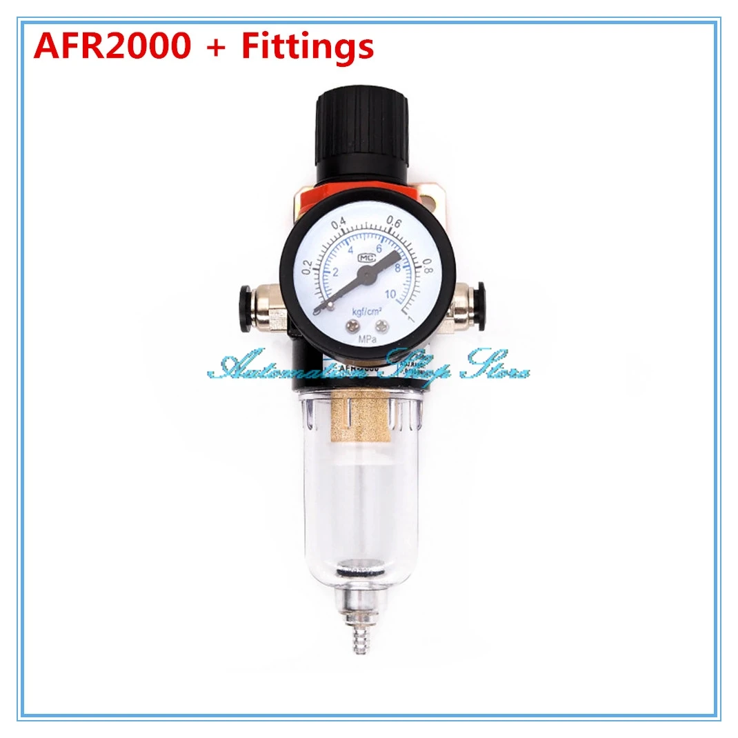 AFR 2000 Air Pressure Regulator Water Separator Trap Filter Airbrush ...