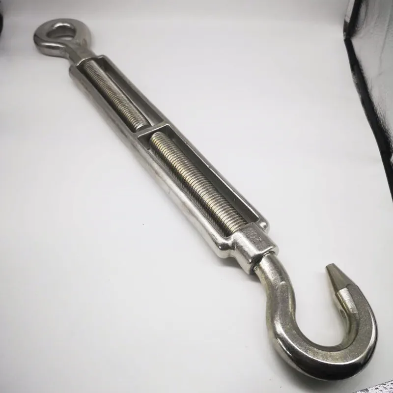 1pcs M20 Stainless Steel 304 Adjust Chain Rigging Hook & Eye Turnbuckle ...