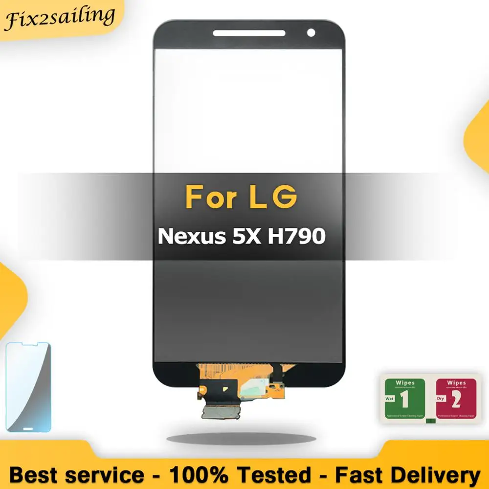 Reemplazo H790 H791 LCD Nexus 5X pantalla LCD pantalla táctil ...