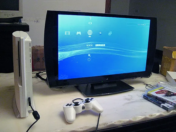 Playstation 24 polegada Display 3D 1080 P 240 Hz CECH ZED1EX PS3 LED ...