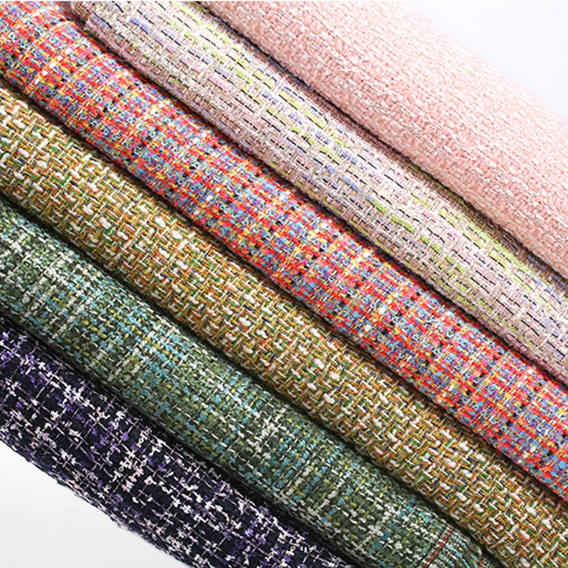 6 Patterns 145CM Wide 500 600G/M Weight Knitted Purple Green Pink ...