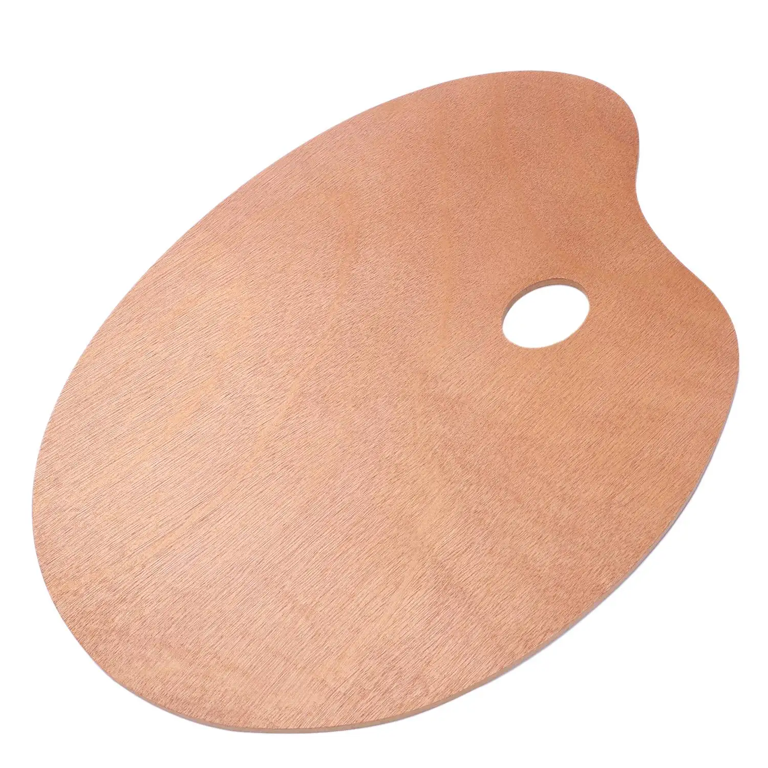 Oil Acrylic Painting Palette Solid Wooden Walnut Color Professional Oil ...
