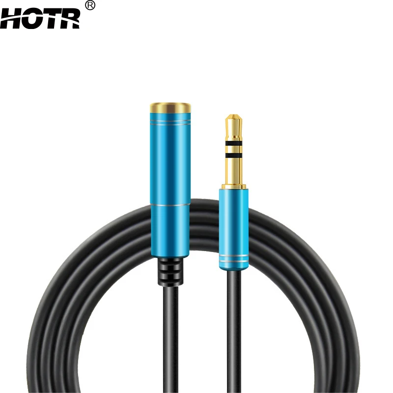 5M Mobile Phone to Computer Tablet Earphone Extension Cable Cord 1 Male ...