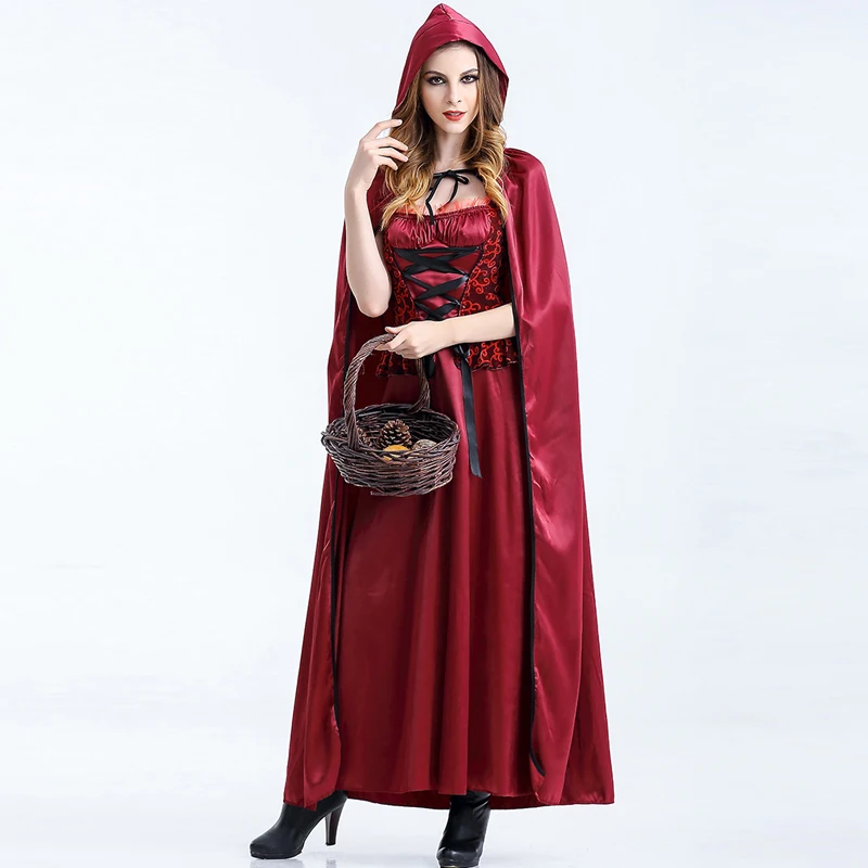 New-Arrival-Fairy-Tales-Little-Red-Riding-Hood-Costume-for-Women ...