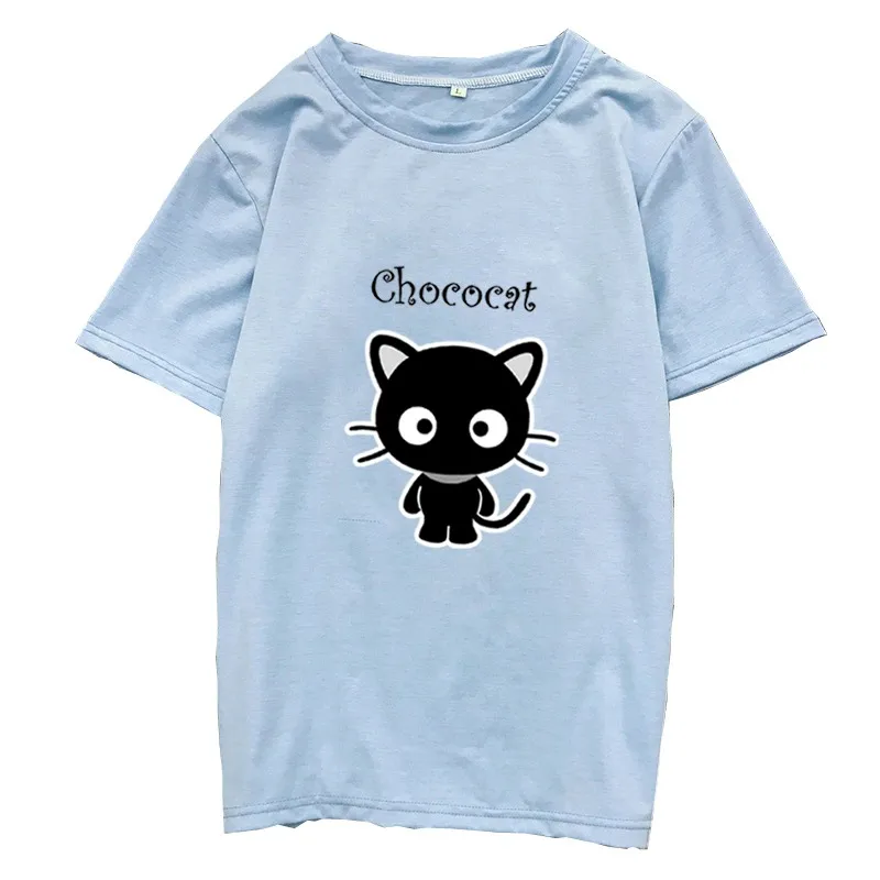 Kawaii Harajuku Chococat Leisure Printed T-Shirt – Kawaii Store ...