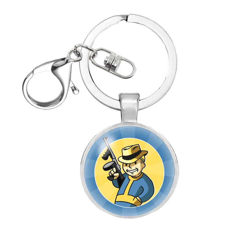 Fallout-charm-pendant-Keychain-fans-Key-Chain-Keyring-Key-Ring-Chaveiro ...