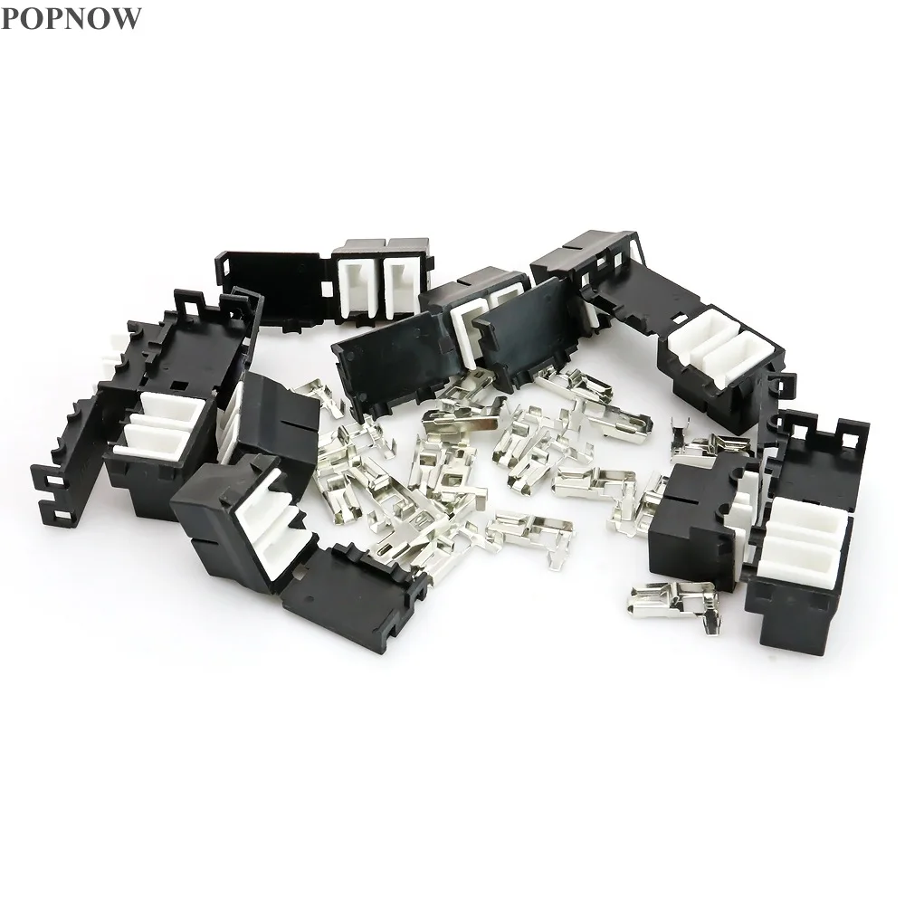 10pcs/lot H7 Female Ceramic Bulb Connector Adapter HID Xenon Halogen ...