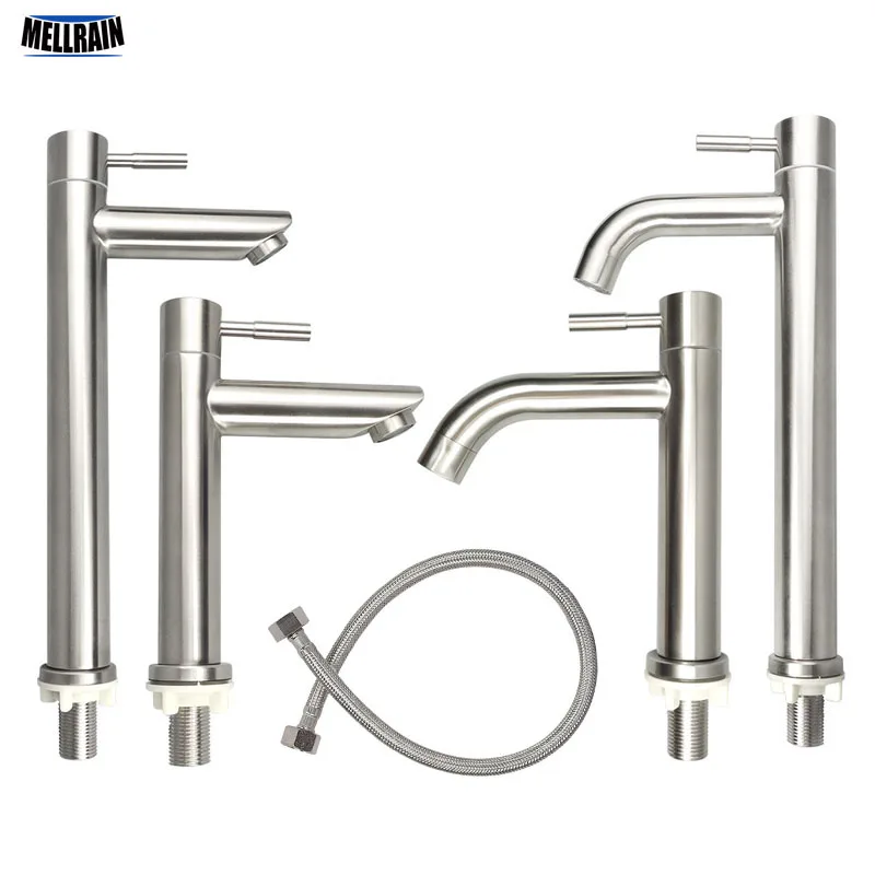 Stainless Steel Kitchen Faucet | Stainless Steel Sink Bibcock | Basin ...