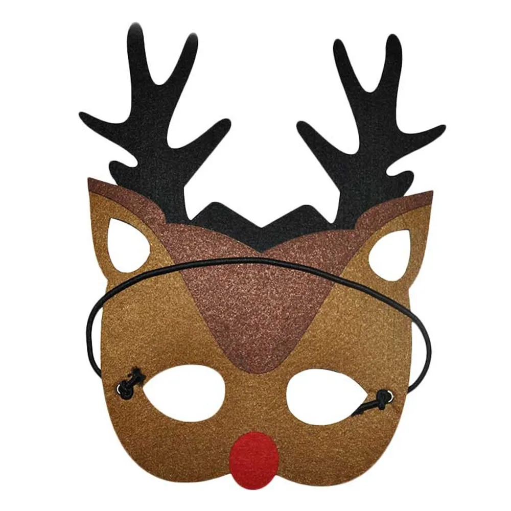 מוצר - Funny Christmas Party Mask Reindeer Santa Claus Tree Snowman ...