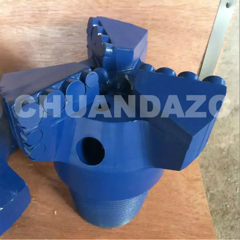 Best quality 3 blades 190mm PDC bit/ drilling PDC drag bit/ coal mining ...