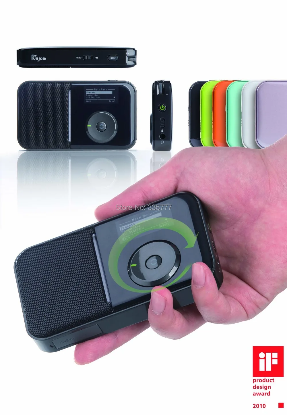 Full join MINI Pocket WiFI Internet Radio DAB Radio Digital Radio FM ...