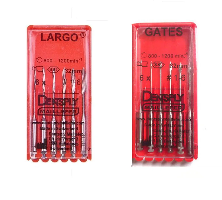 고품질 치과 파일, 엔도 장비 LARGO & GATES Burs 치과 재료, 2 팩/세트|dental files|dental ...