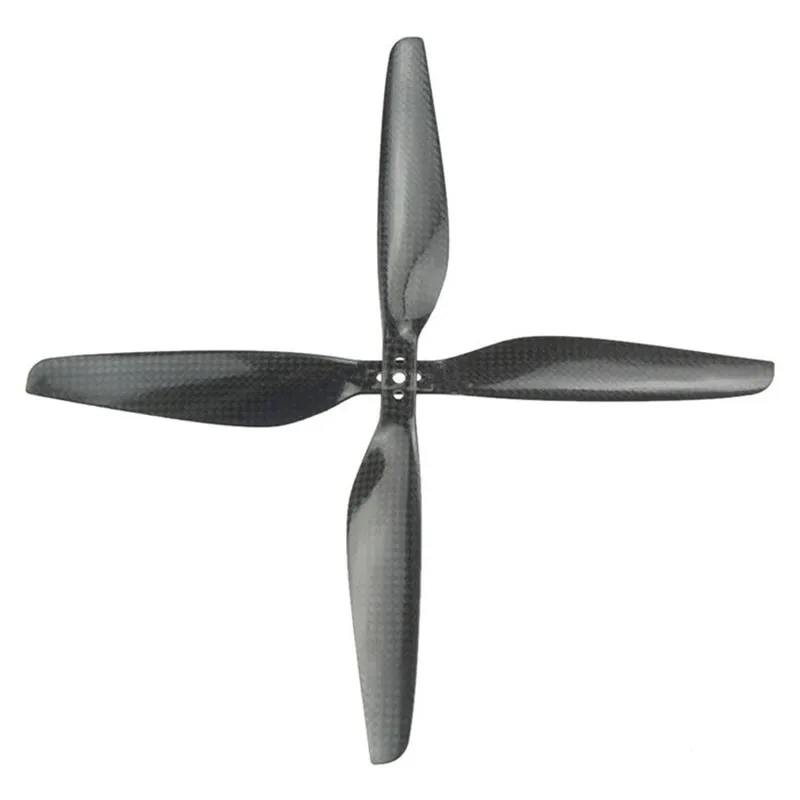 2pairs T motor V2 1033 Carbon Fiber 10 inch Propeller CF Props 3 hole ...