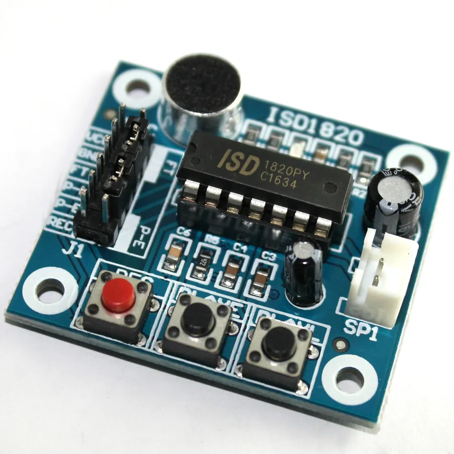 ISD1820 recording module voice module the voice board telediphone ...
