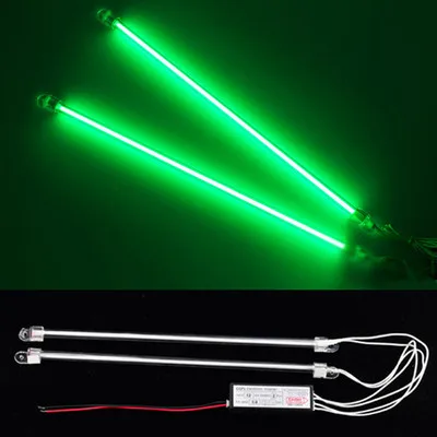 2x GREEN 12" Car CCFL Cold Cathode Neon Tube Light Lamp|lamp line ...