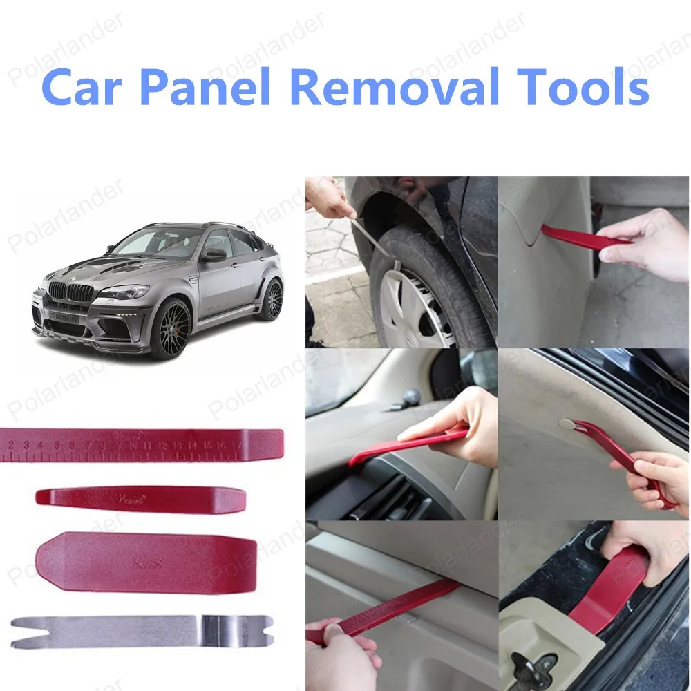 Free Shipping 4 Pieces/set Auto Repair Tool Set Car Panel Removal Tool ...