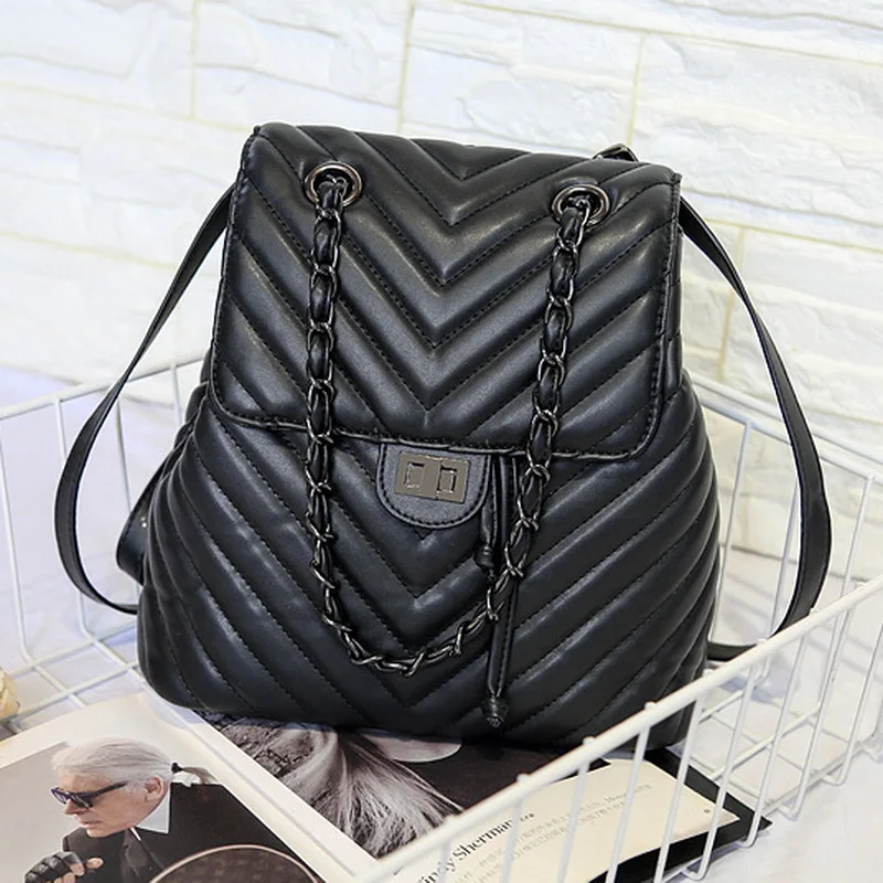 Designer Black Leather Backpack Purse | Paul Smith