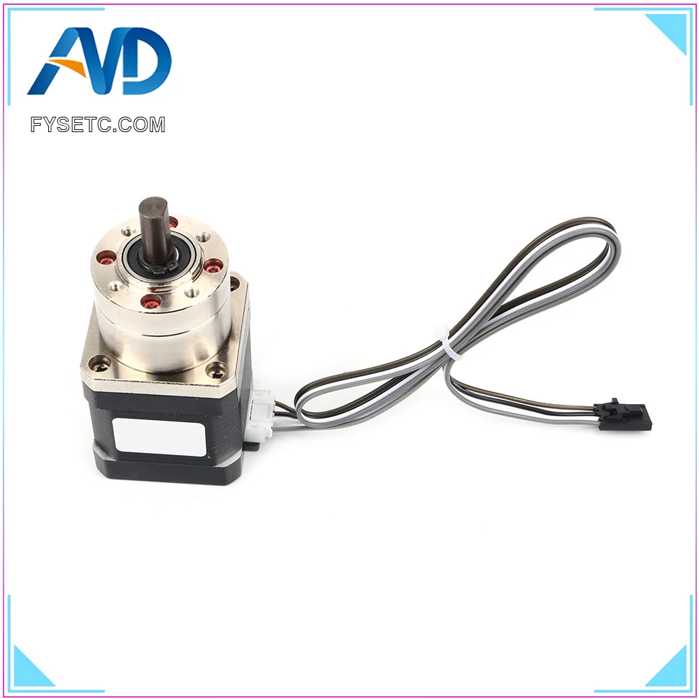 2pcs 4 리드 Nema17 스테퍼 모터 42 모터 압출기 기어 스테퍼 모터 비율 518 1 Qr 압출기 용 유성 기어 박스3d 프린터 부품 And 액세사리