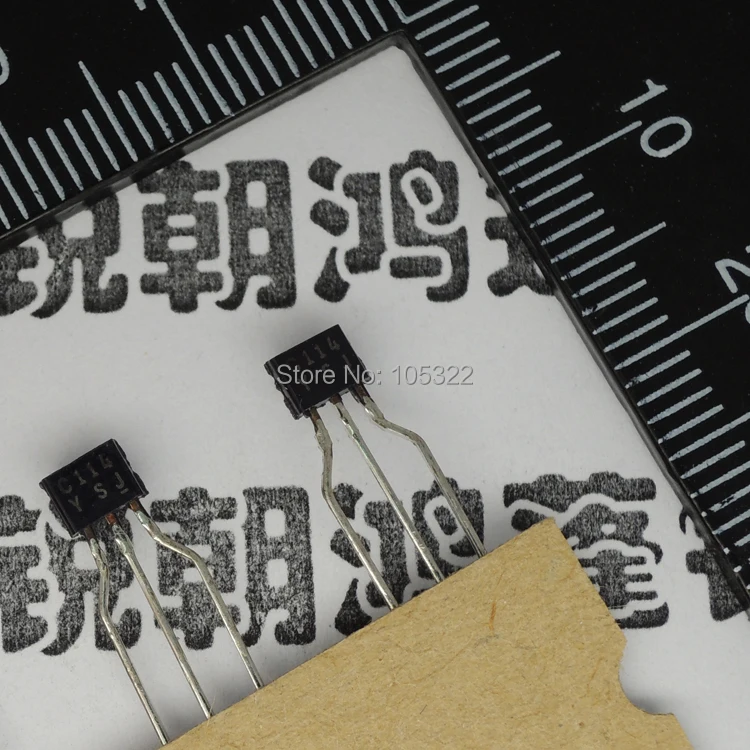 送料無料50ピース/ロット2SC114 c114 to 92sシリコンnpnパワートランジスタ|transistor to-92 ...