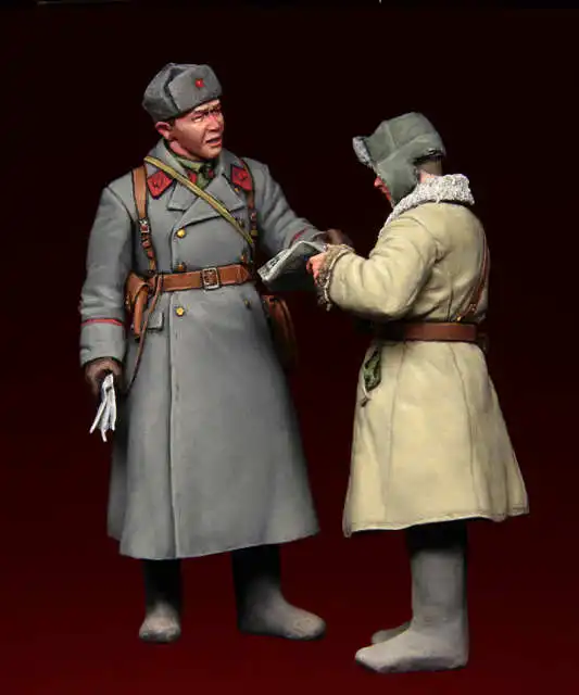 1/35 Model Kit Resin Kit World War Ii Soviet Armored Officer Officer ...