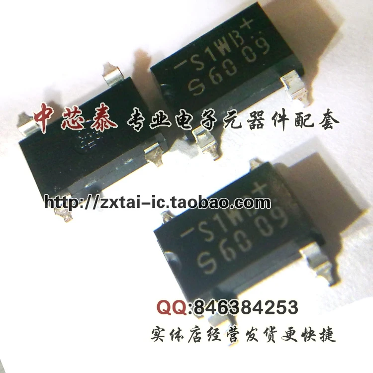 40pcs/lot S1WBS60 S1WB S60 way 600V 1A SOP 4 SMD original Product|smd ...