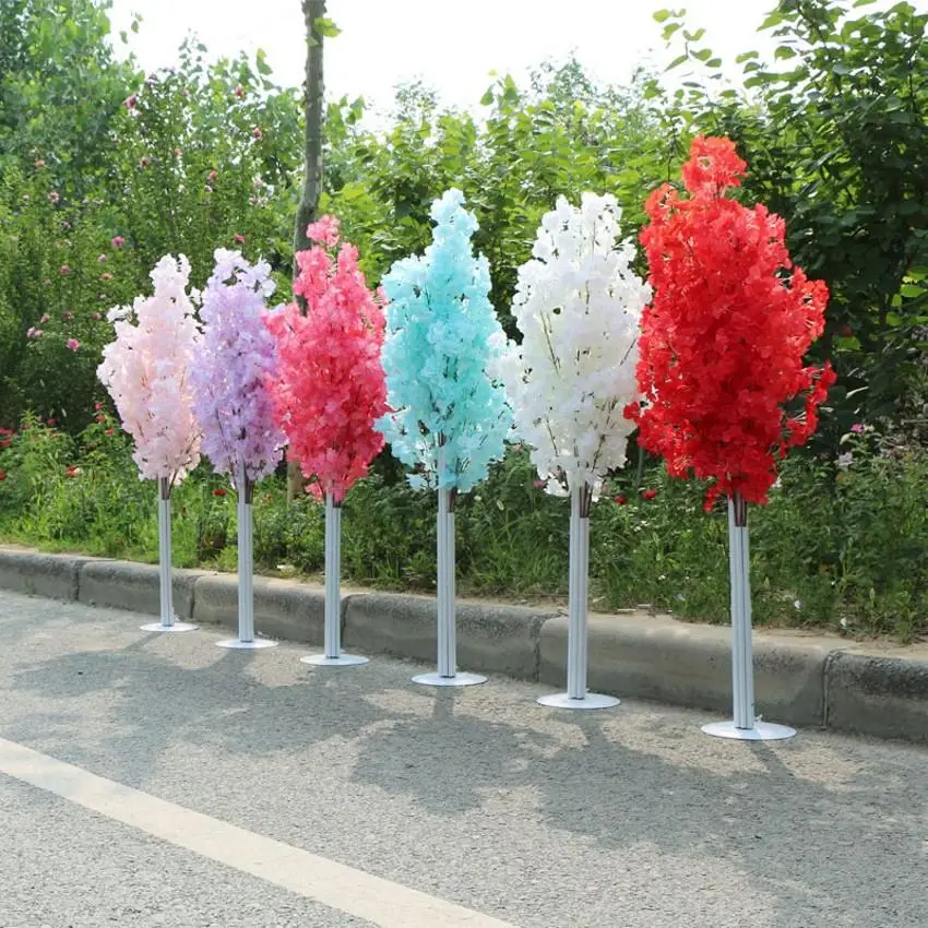 1.5M 5feet Height white Artificial Cherry Blossom Tree Roman Column ...