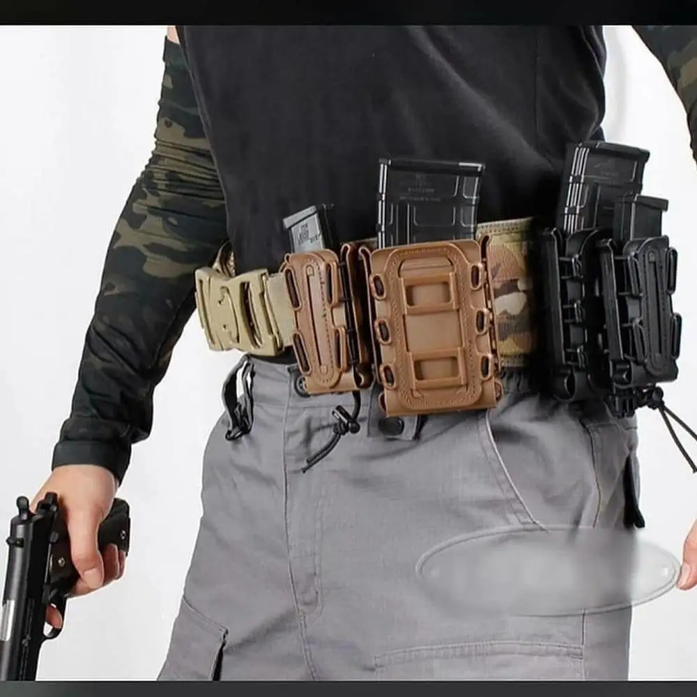 Military Tactical Hunting Single Molle 5 56 7 62 Magazine Pouch For
