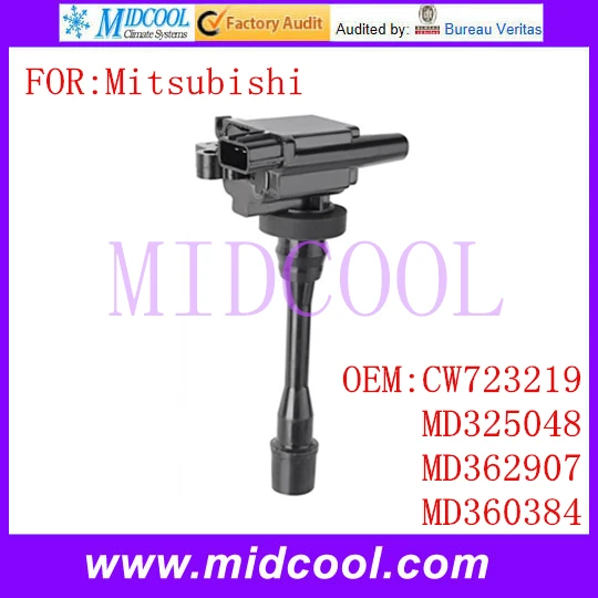 New Ignition Coil Use Oe No. Cw723219 , Md325048 , Md362907 , Md360384 ...