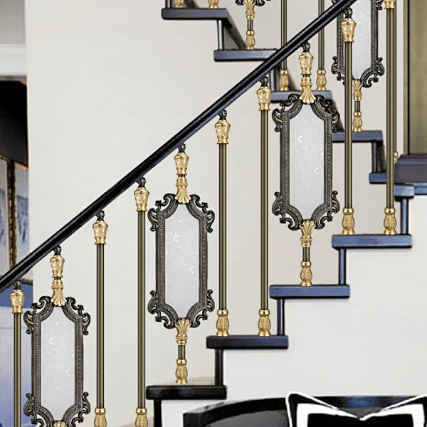 Vintage Industrial Railing Design