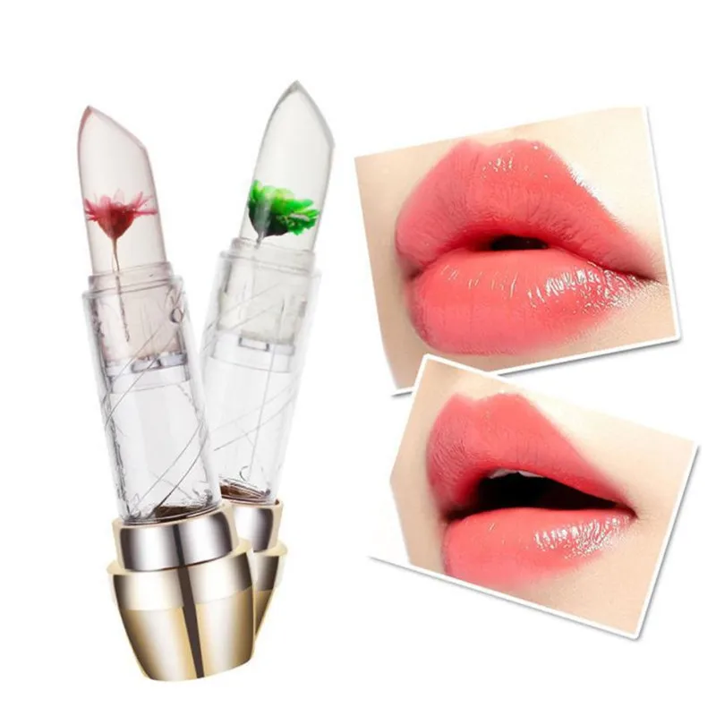 Waterproof Magic Jelly Flower Color Temperature Change Moisturizer Lip ... Waterproof Magic Jelly Flower Color Temperature Change Moisturizer Lip ...