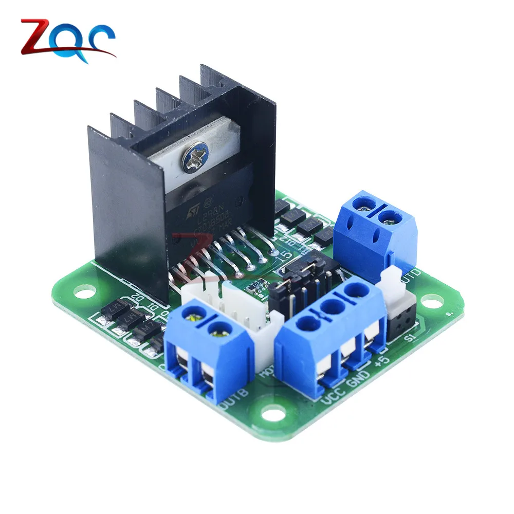 New L298n Dual H Bridge Dc Stepper Motor Controller L298n Drive Board ...